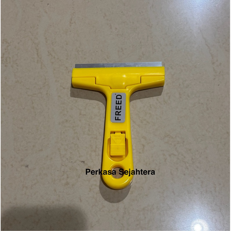 Jual FREED Pisau Kape Pembersih Kaca Cat Portable Scraper MURAH FREED ...