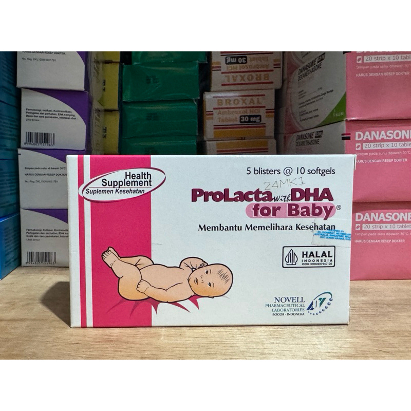 Jual Prolacta With DHA For Baby ( 1 Box = 5 Blister) | Shopee Indonesia
