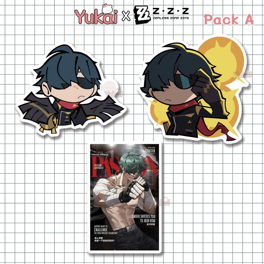 Jual Stiker Lighter Zenless Zone Zero (ZZZ) Premium - Sticker Pack ...