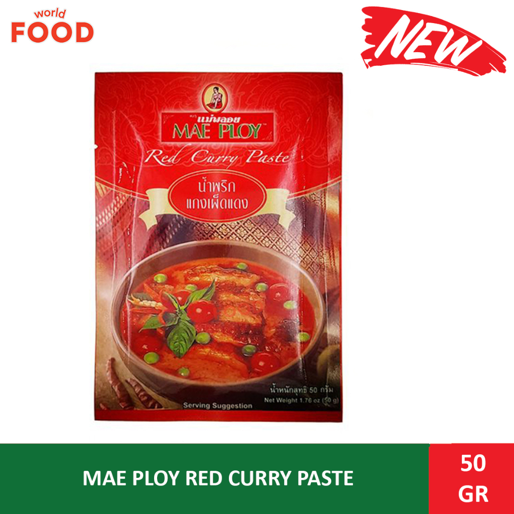 Jual Mae Ploy Red Curry Paste 50 GR | Shopee Indonesia