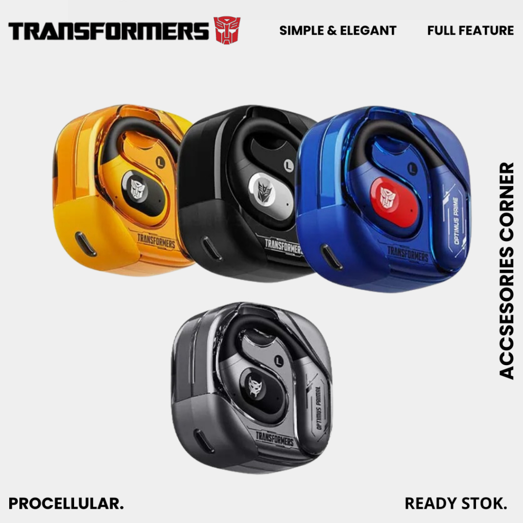 Jual Transformers T18 Earphone Headset Bluetooth V5.4 TWS Sport ...