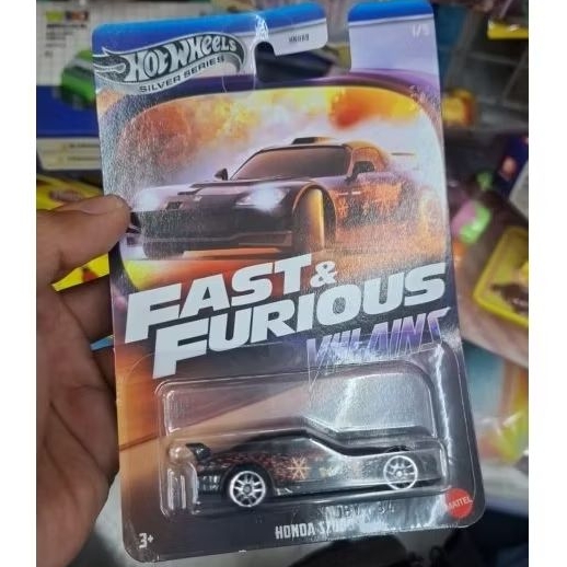 Jual Hot Wheels fast and furious villains honda s2000 bukan suki hitam | Shopee Indonesia