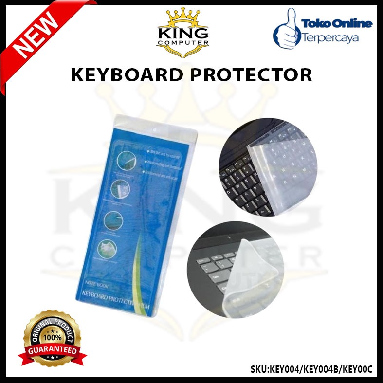 Jual Keyboard Protector Notebook Bening Transparan | Shopee Indonesia