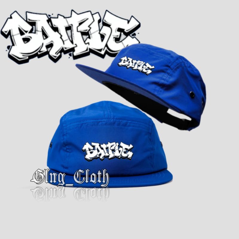 Jual Topi 5 Panel Battle Grafiti Logo - Five Panel Snapback Hat Caps ...