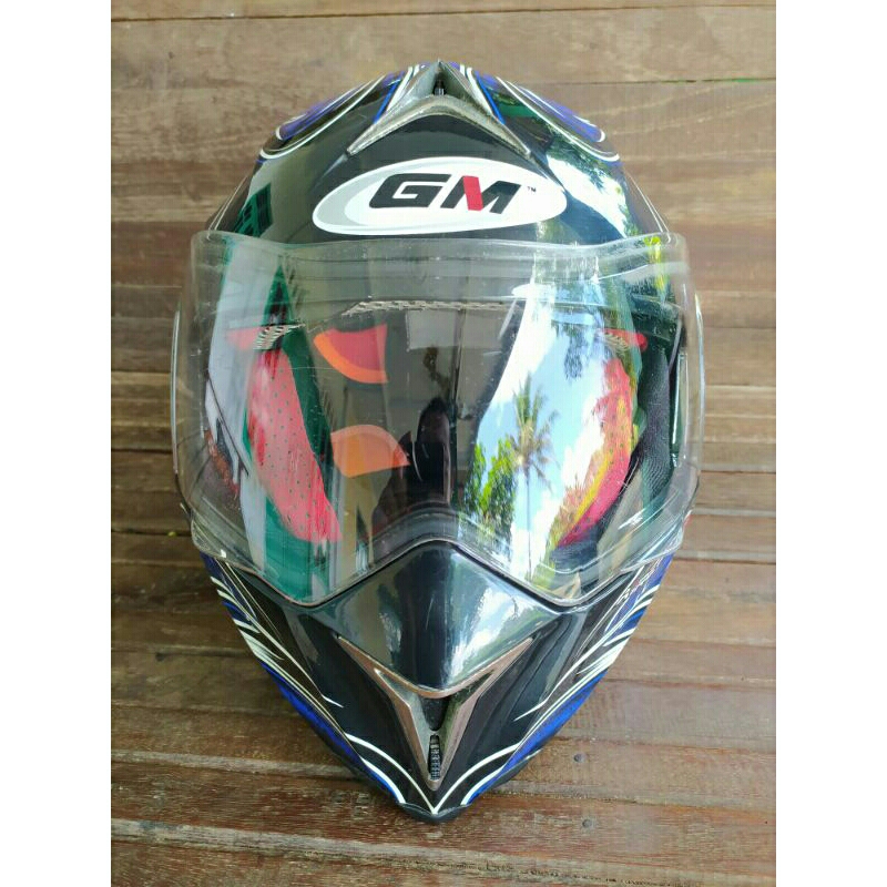 Jual Helm GM Airborne Fullface Second | Shopee Indonesia