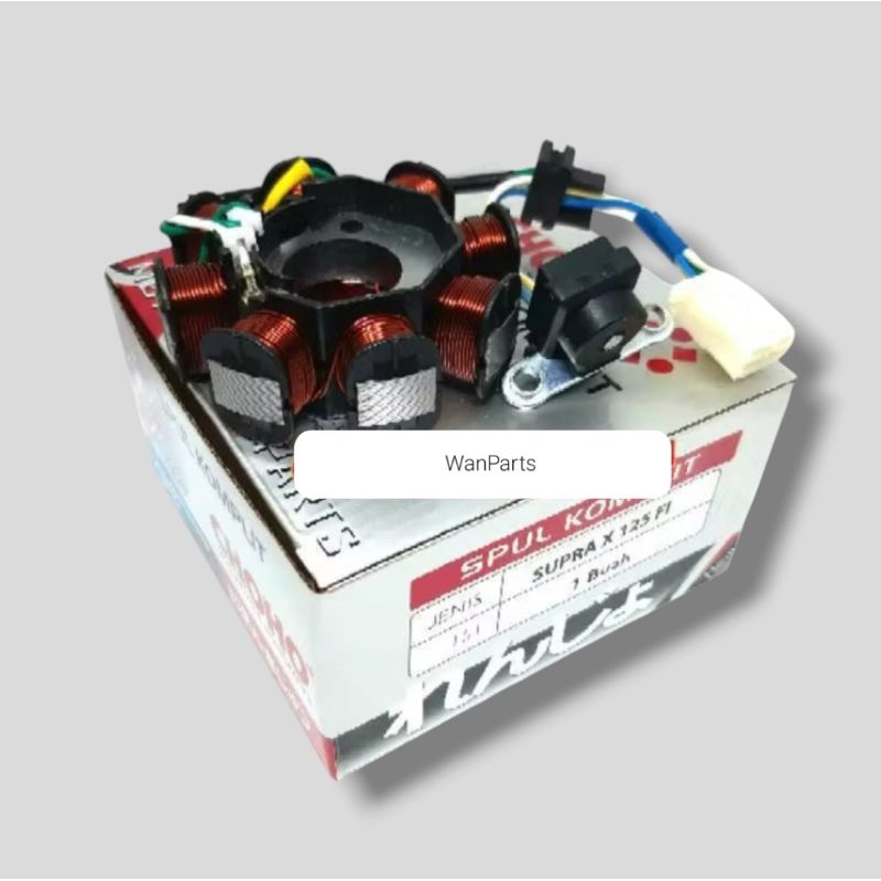 Jual SPULL ASSY STATOR ASSY PLUS COIL PULSER SUPRA X 125 FI INJEKSI CHOHO | Shopee Indonesia