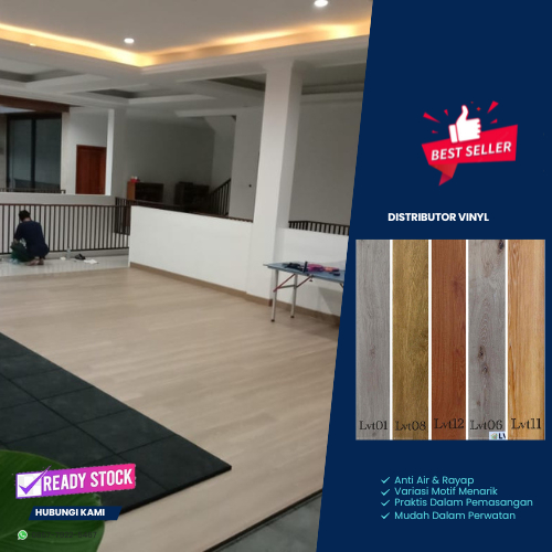 Jual Distributor Vinyl Plank Aidi Tebal 3mm | Shopee Indonesia
