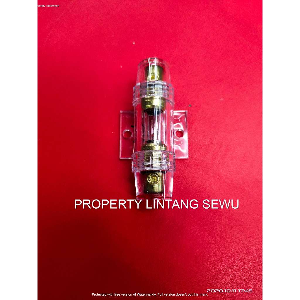 Jual FUSE BOX FUSE HOLDER SIKRING POWER AUDIO MOBIL 60A 60 AMPER ...