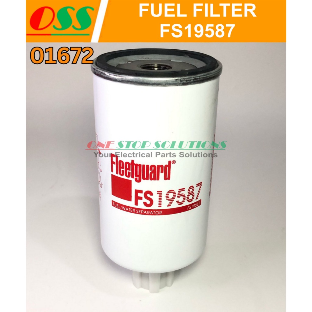 Jual FUEL FILTER / WATER SEPARATOR FLEETGUARD FS19587 FS 19587 | Shopee ...