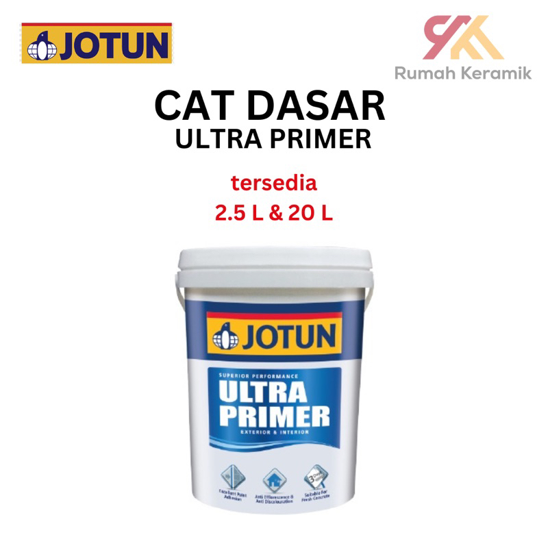 Jual ULTRA PRIMER CAT DASAR Jotun Paint 2.5 L | Cat Tembok Cat Dasar ...
