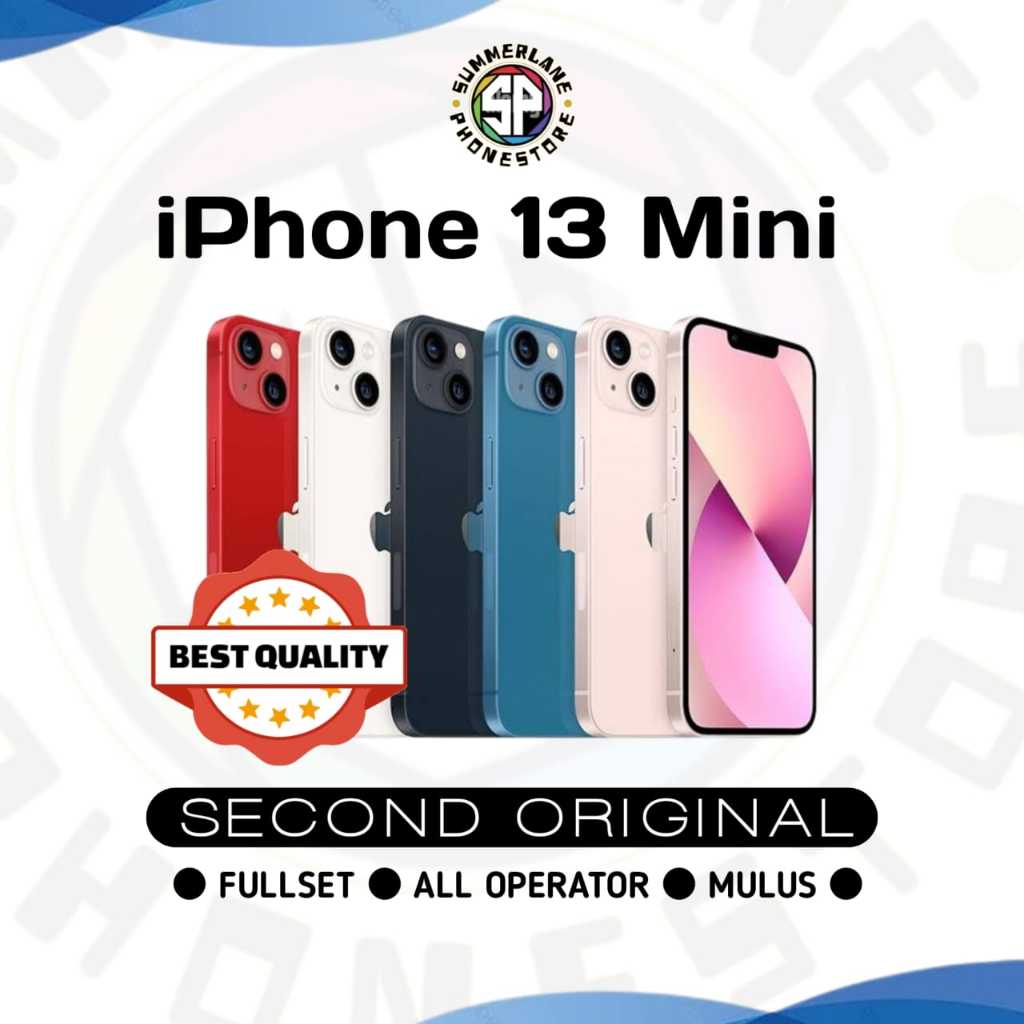 Jual 13 MINI 128 GB Dan 256 GB SECOND MULUS BERGARANSI FULLSET | Shopee Indonesia