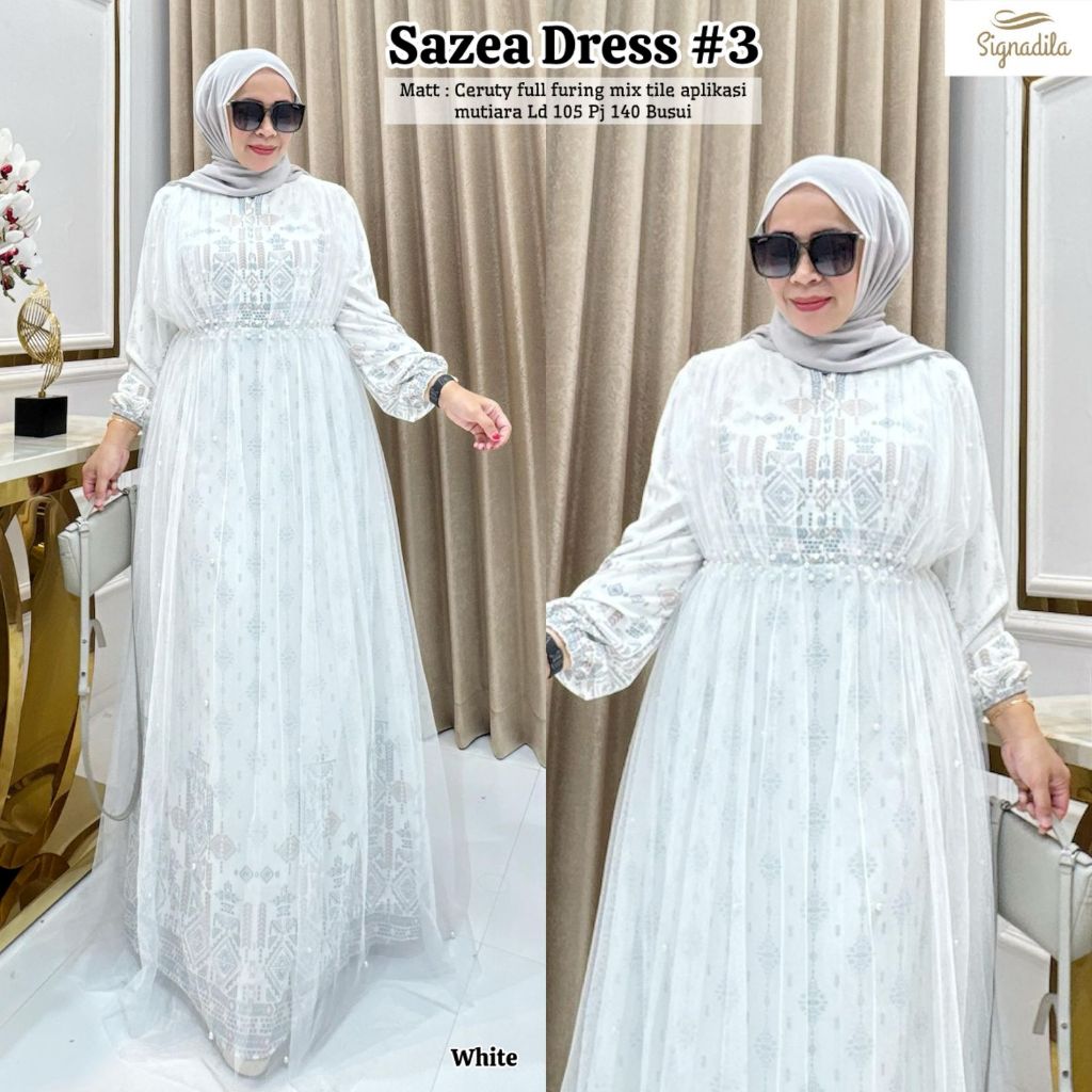 Jual [ NEW ] GAMIS TERBARU SAZEA / ESHMA / NATASYA / MARITSA DRESS ...
