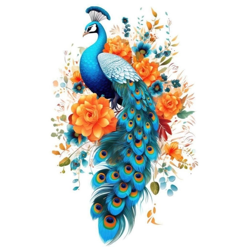 Jual TOPPER BURUNG MERAK // Topper Merak Untuk Buket // Perlengkapan ...