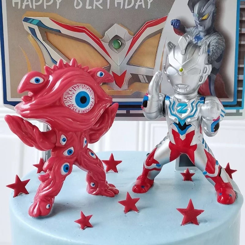 Jual Topper Boneka Gan Q Monster Ultraman Dinosaurus Dino Hijau Manga ...