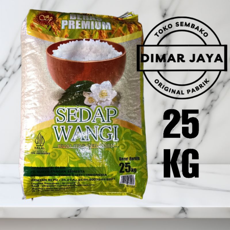 Jual Beras Sedap Wangi Premium 25 Kg | Shopee Indonesia