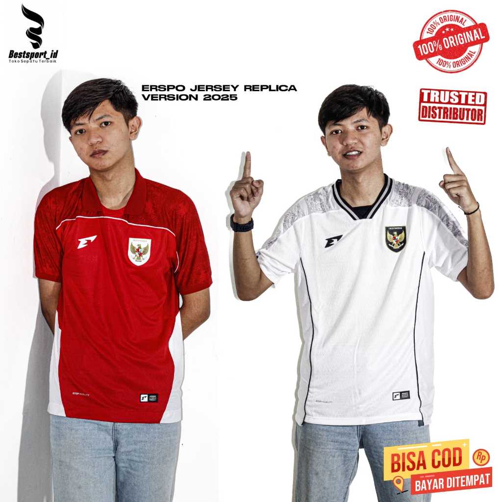 Jual Erspo Jersey Short Sleeve Replica Home 2025 - Erspo Jersey Short ...
