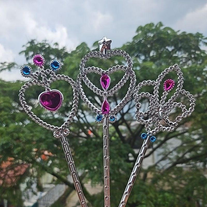 Jual 1pc mainan tongkat peri 20cm / tongkat peri ajaib / mainan anak ...