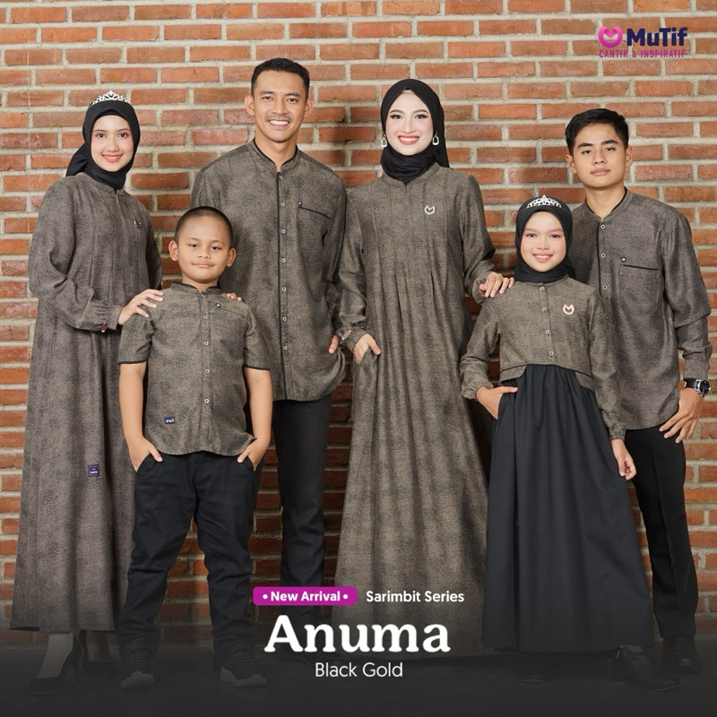 Jual Anuma black gold mutif | Shopee Indonesia