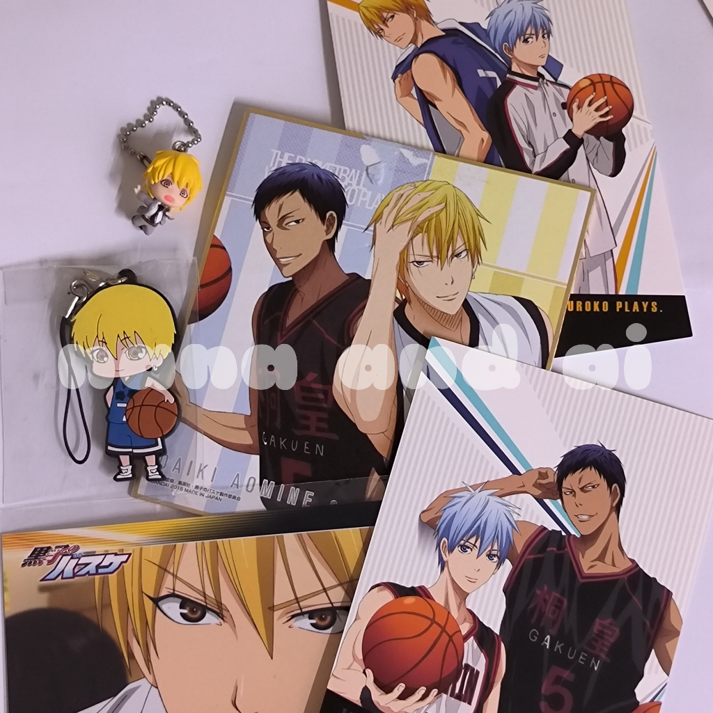 Jual Kuroko no Basket (KNB) Bulk Rubber Keychain, Figure, Post Card ...