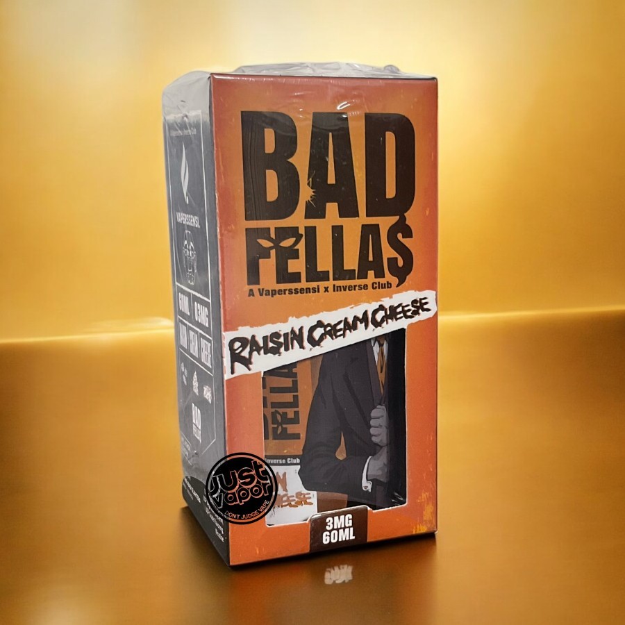 Jual BAD FELLAS RAISIN CREAM CHEESE 60ML by VAPERSSENSI X CATTA ...