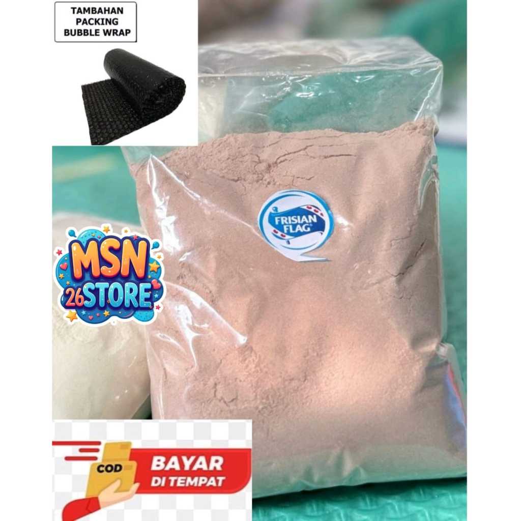 Jual Frisan flag coklat bubuk (repack) 500gr | Shopee Indonesia