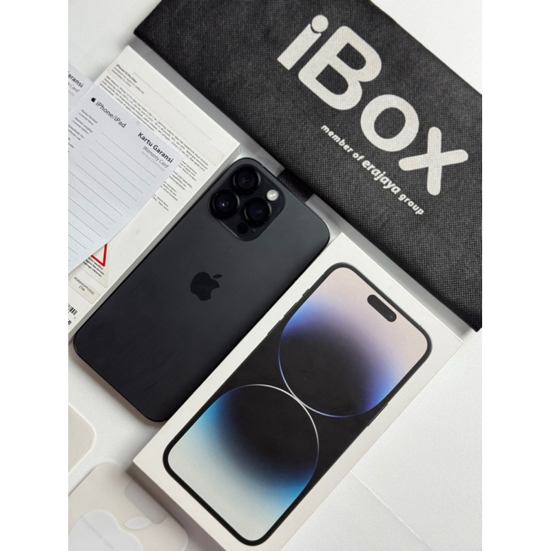 Jual Ip 14 Promax 128 gb 256 gb original fullset ibox | Shopee Indonesia