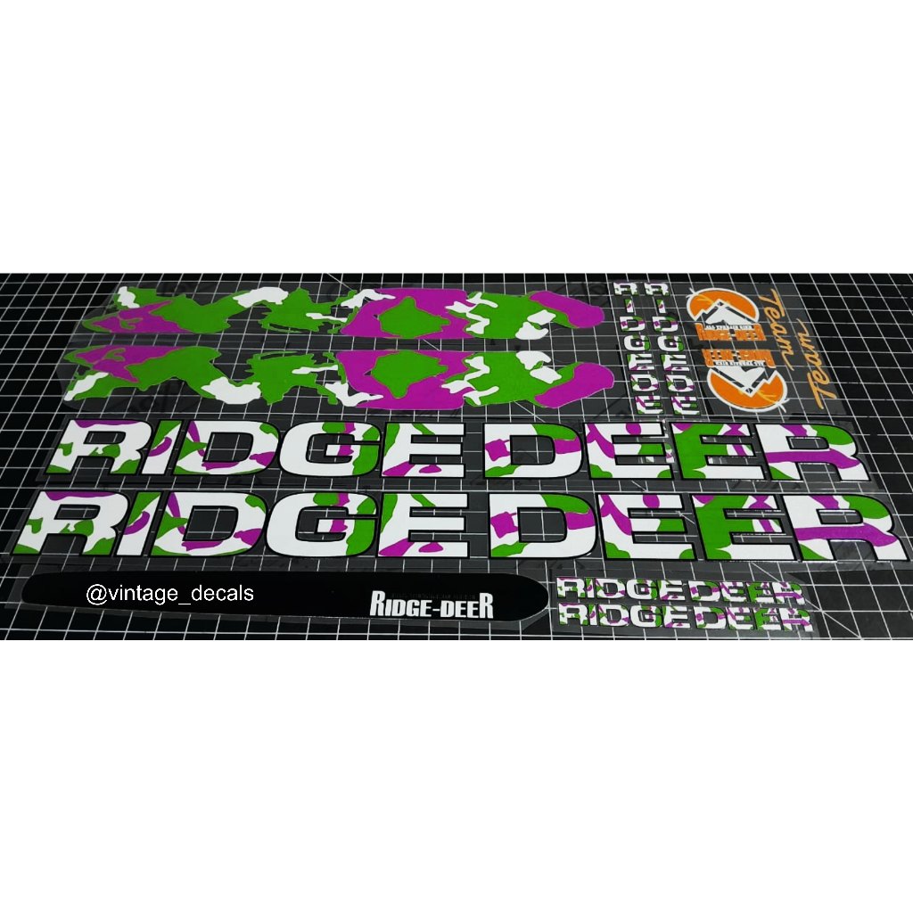 Jual sticker sepeda RIDGE DEER comp team sport ridgedeer | Shopee Indonesia