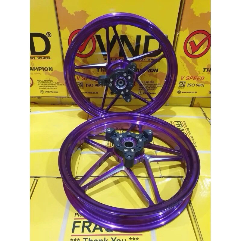 Jual VND Velg V SPEED V2 F:185x14 R:215x14 VND Nmax new 2020 sampai 2024 Nmax Turbo Neo S Aerox ...