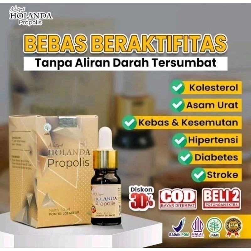 Jual HOLANDA Propolis Asli 100% Original Obat Herbal Diabetes ...
