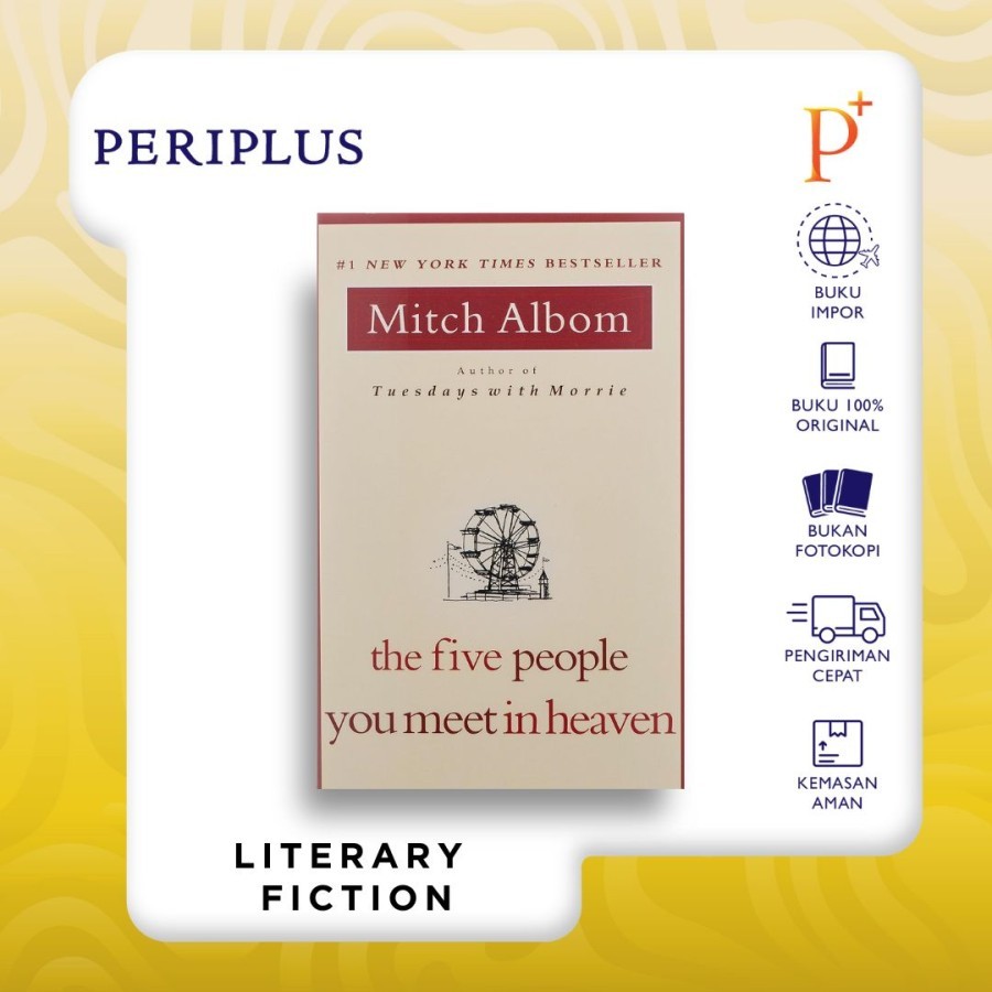 Jual Five People You Meet in Heaven - Mass Market Paperback ...