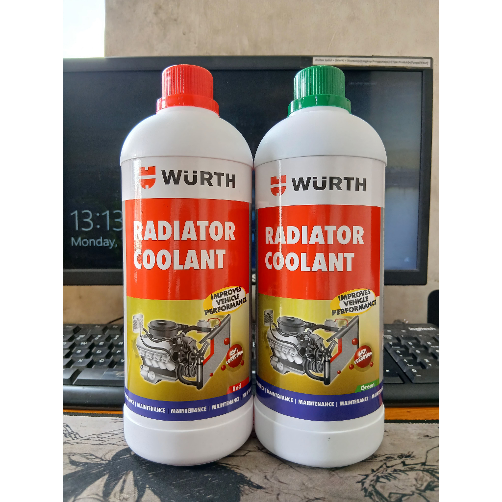 Jual WURTH Air Radiator Coolant Anti Rust Cairan Pendingin Mesin (1L ...