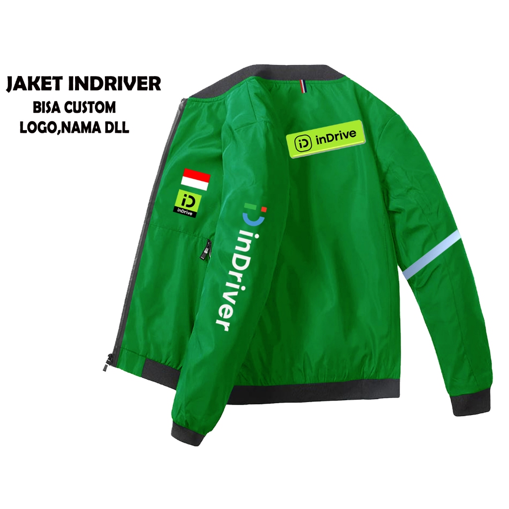 Jual Diskon!!! Jaket bisbol kasual driver ojol indriver premium jaket ...