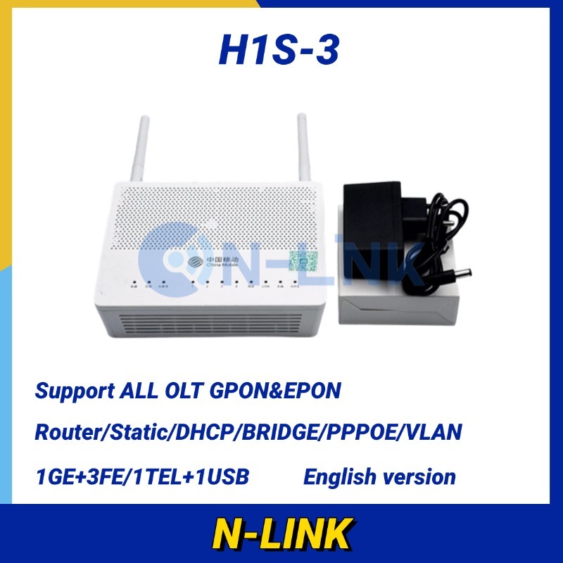 Jual Bekas Modem WiFi H1S-3 XPON EPON GPON ONU/ONT – Router Stabil ...