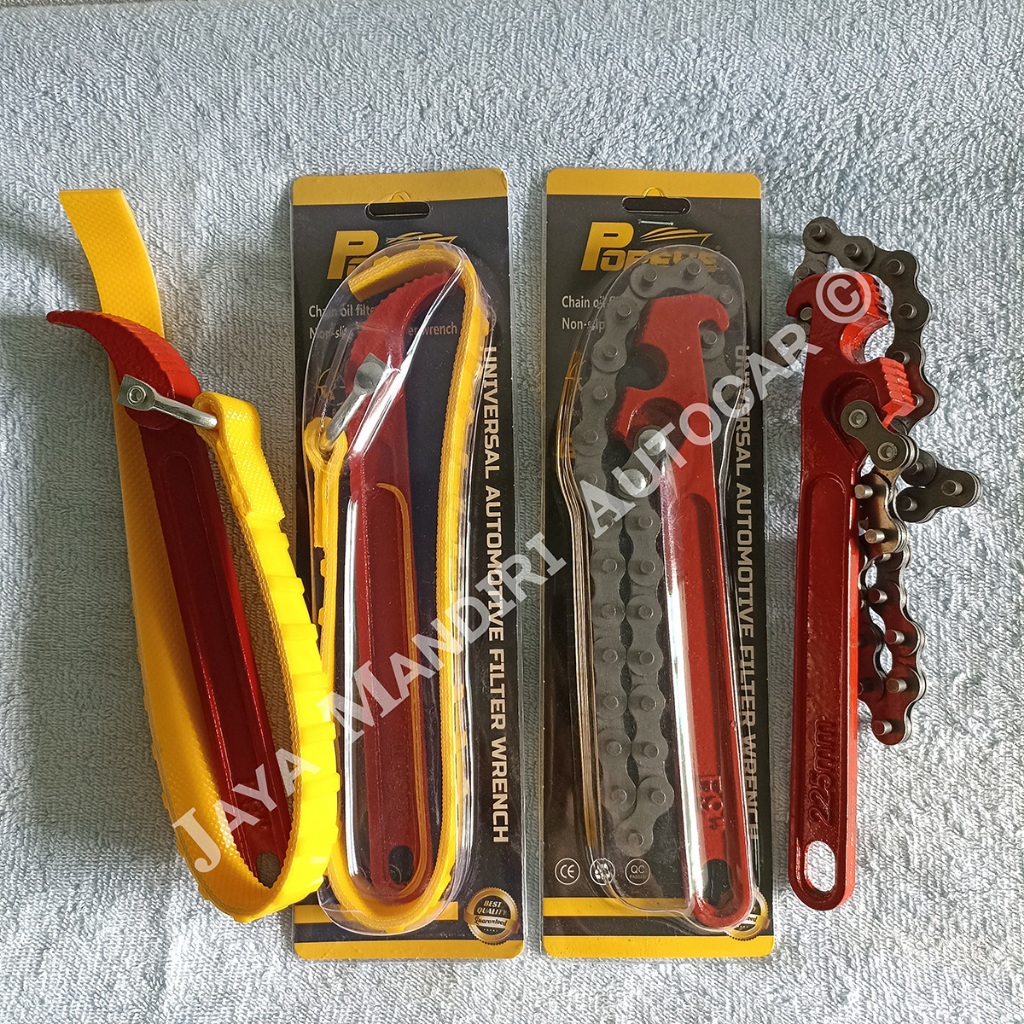 Jual Kunci Oli Filter Sabuk / Rantai Popeye (Oil Filter Wrench belt ...