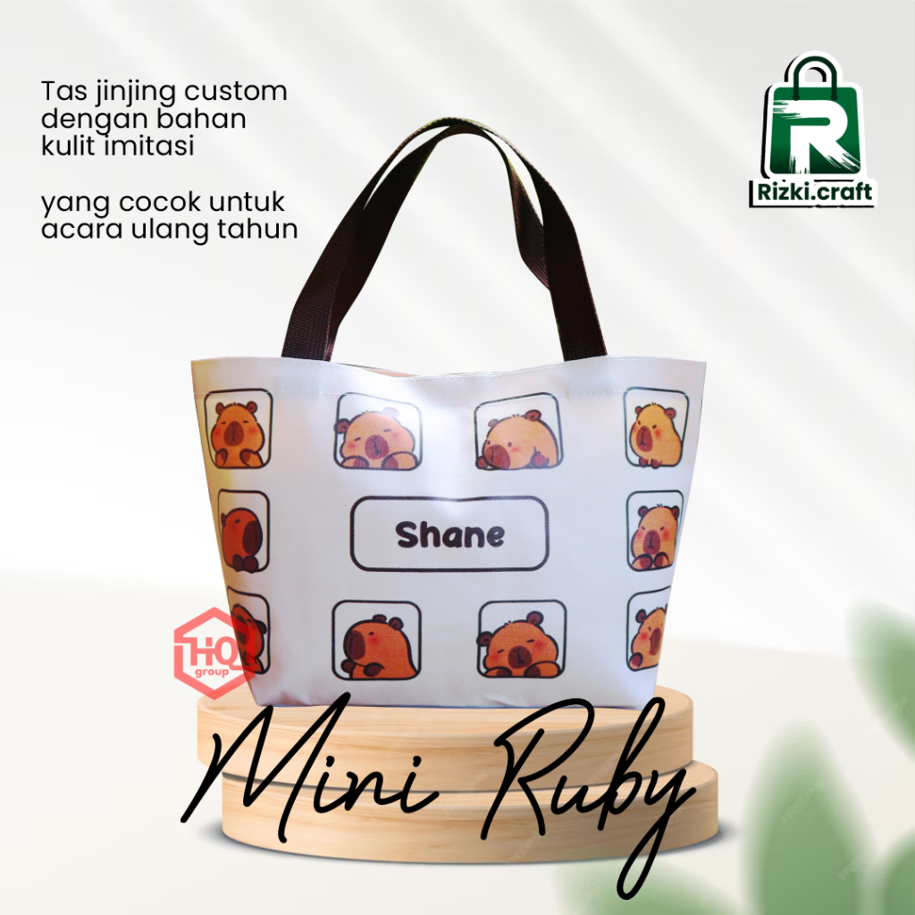 Jual MINI RUBY/TAS SUVENIR ULTAH BAHAN LAKMITASI ( KULIT IMITASI) GOOD ...