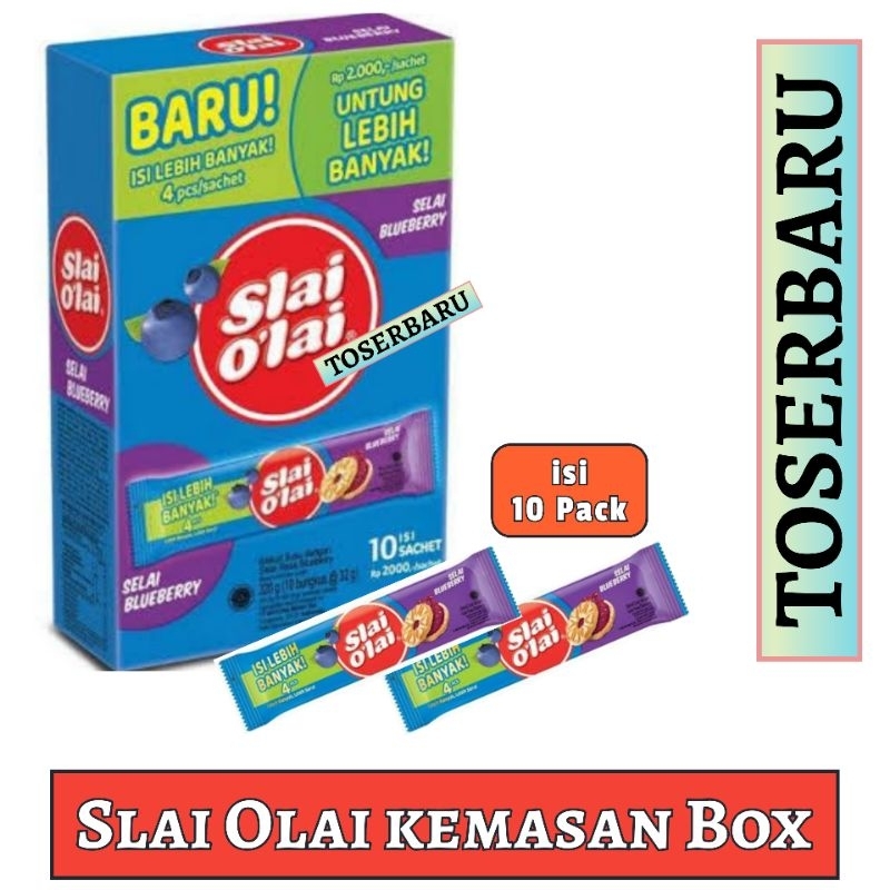 Jual slai O'lai || Slai olai BOX biskuit nikmat terdapat slai di ...