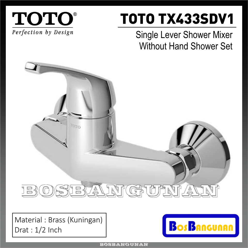 Jual KERAN SHOWER TOTO TX433SDV1 (PANAS DINGIN) / Kran Shower TOTO TX ...