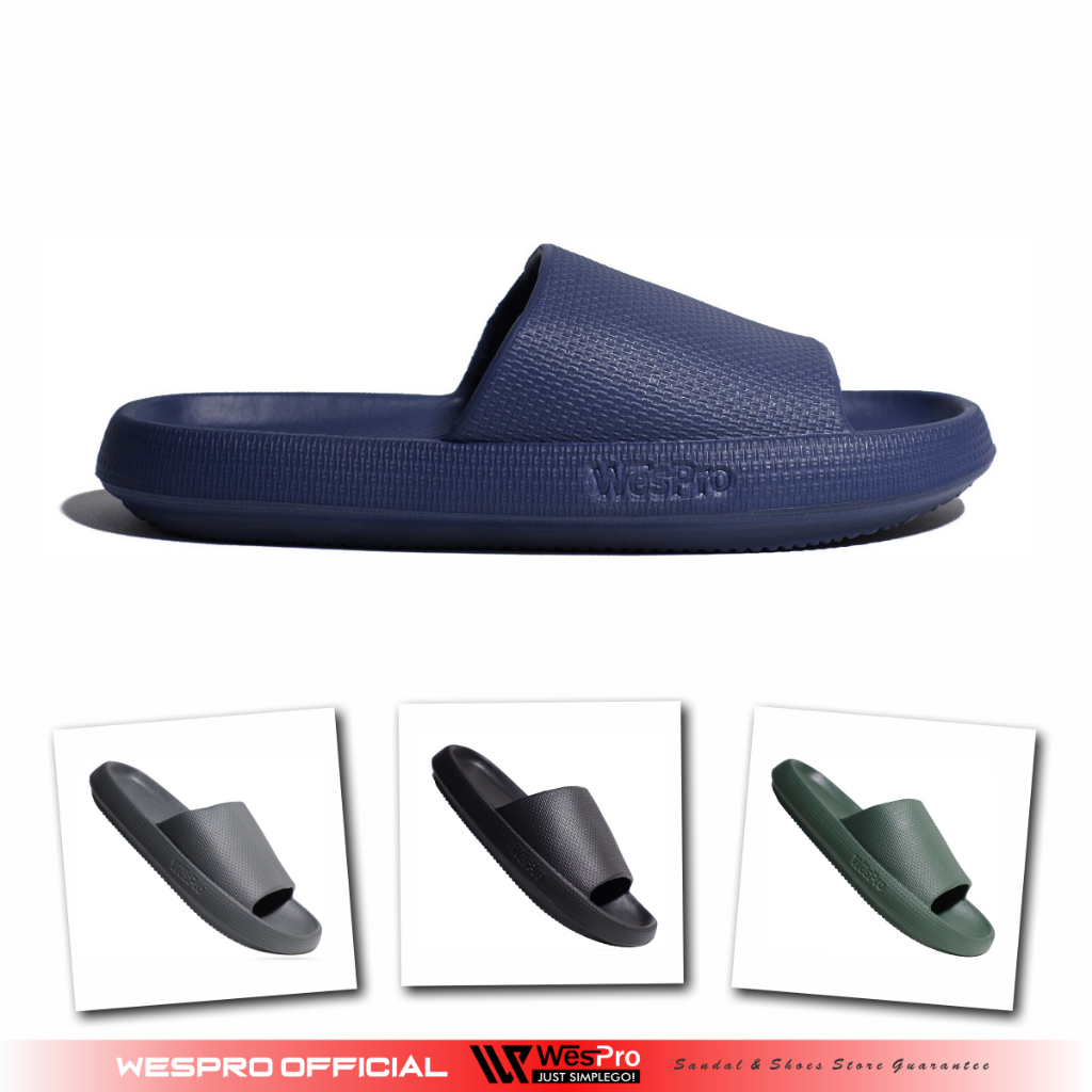 Jual Wespro Raiden Sandal Selop Pria Eva Pylon Ringan 40-45 | Shopee ...