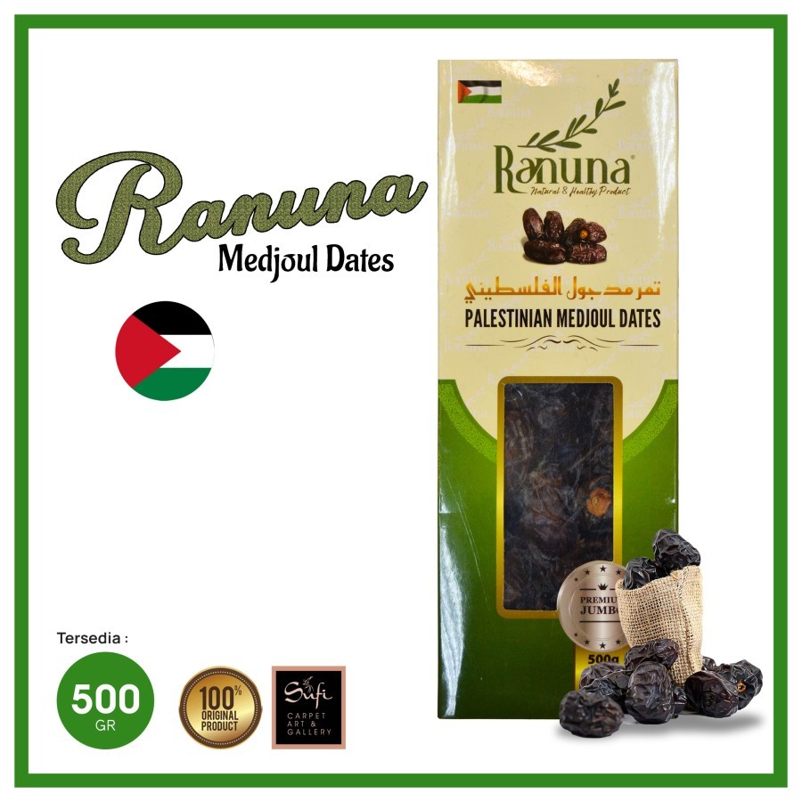 Jual Kurma Medjoul Super Premium Medjool Ranuna Medjol Dates 500 gr ...