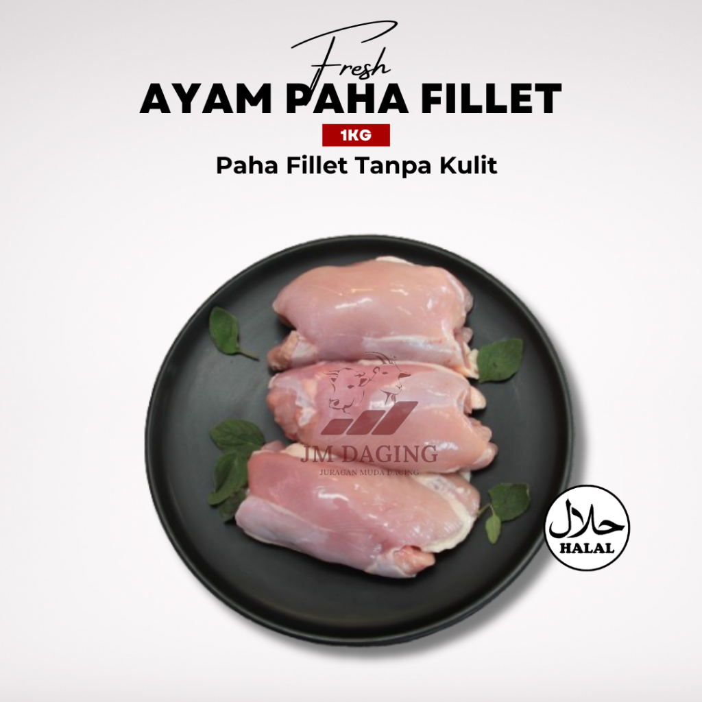 Jual Daging Ayam Paha Fillet Boneless Halal 1kg Tangerang | Shopee ...