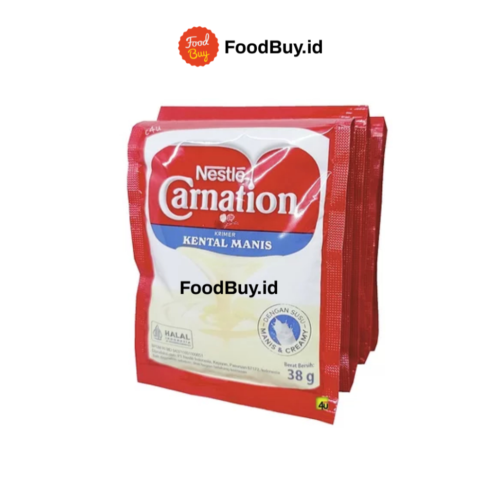 Jual Paket 1 Renteng - Carnation Krimer Kental Manis Sachet (isi 6pcs ...