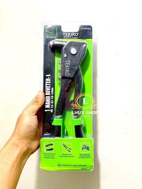 Jual TEKIRO HAND RIVETER / TANG RIVET / TOOLS - ALAT PERKAKAS - KUNCI ...
