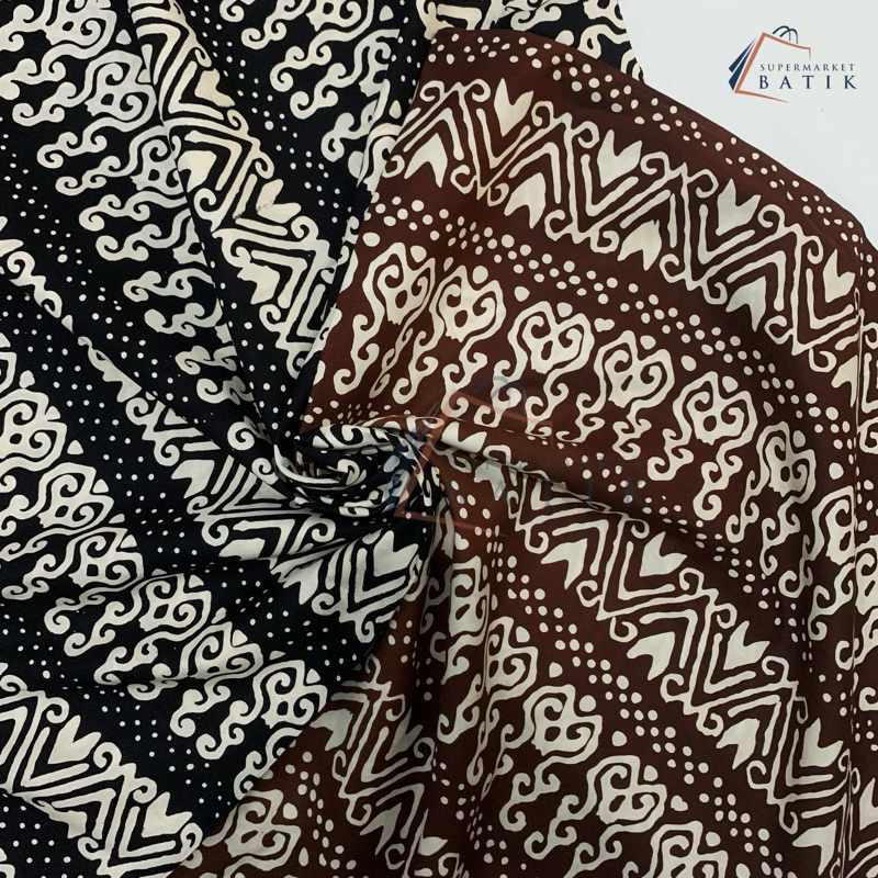 Jual Kain Batik Cap Asli Indonesia - Batik Tradisional - Motif Dayak ...