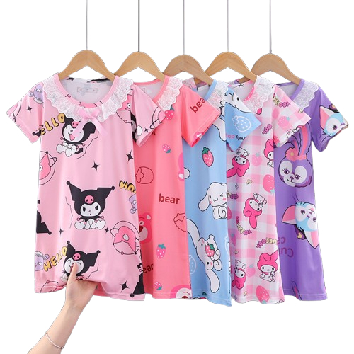 Jual MISS'O BT1807 Baju Tidur Daster Dress Leher Renda Anak Perempuan ...