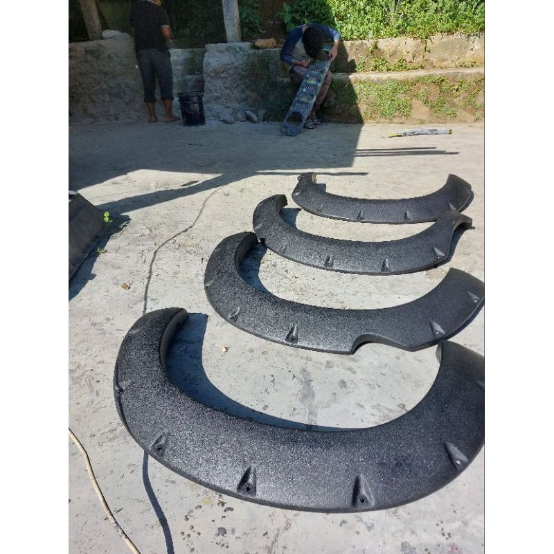 Jual over fender hilux vigo single cabin 2006 2015 model lebar custome ...