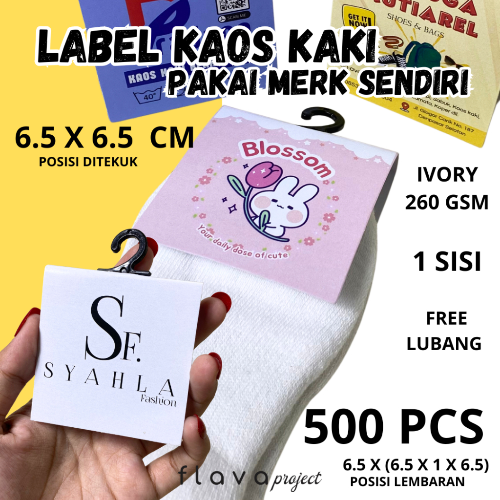 Jual LABEL KAOS KAKI DENGAN MERK SENDIRI - CUSTOM I LABEL KAOS KAKI I ...