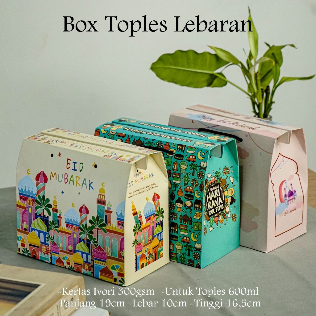 Jual Box Hampers Lebaran - Box Toples kue lebaran - Box hampers lebaran ...