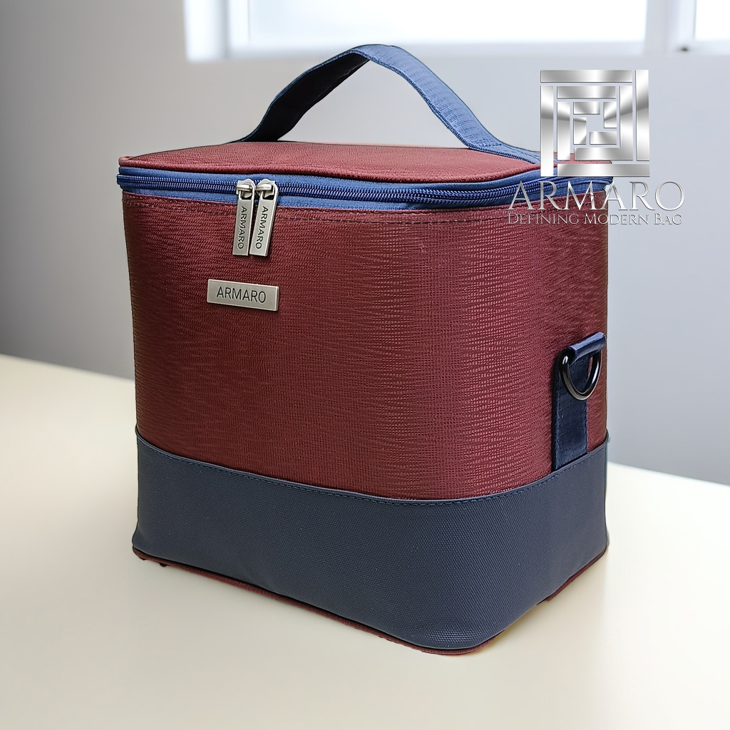 Jual Tas Bekal Makanan - Lunch Bag / Cooler Bag - ARMARO Bags - RZO ...