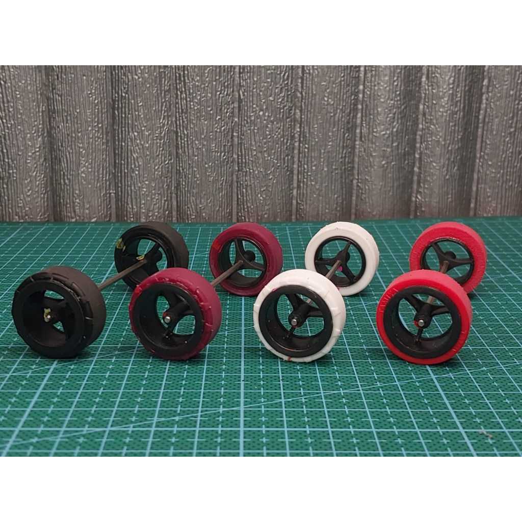 Jual BAN SMALL MERCY reverse 3 spoke carbon Tamiya ban bubut jadi (IDC ...