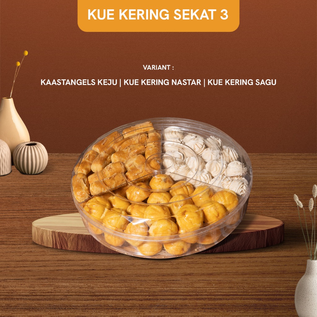 Jual KUE KERING SEKAT 3 | Shopee Indonesia